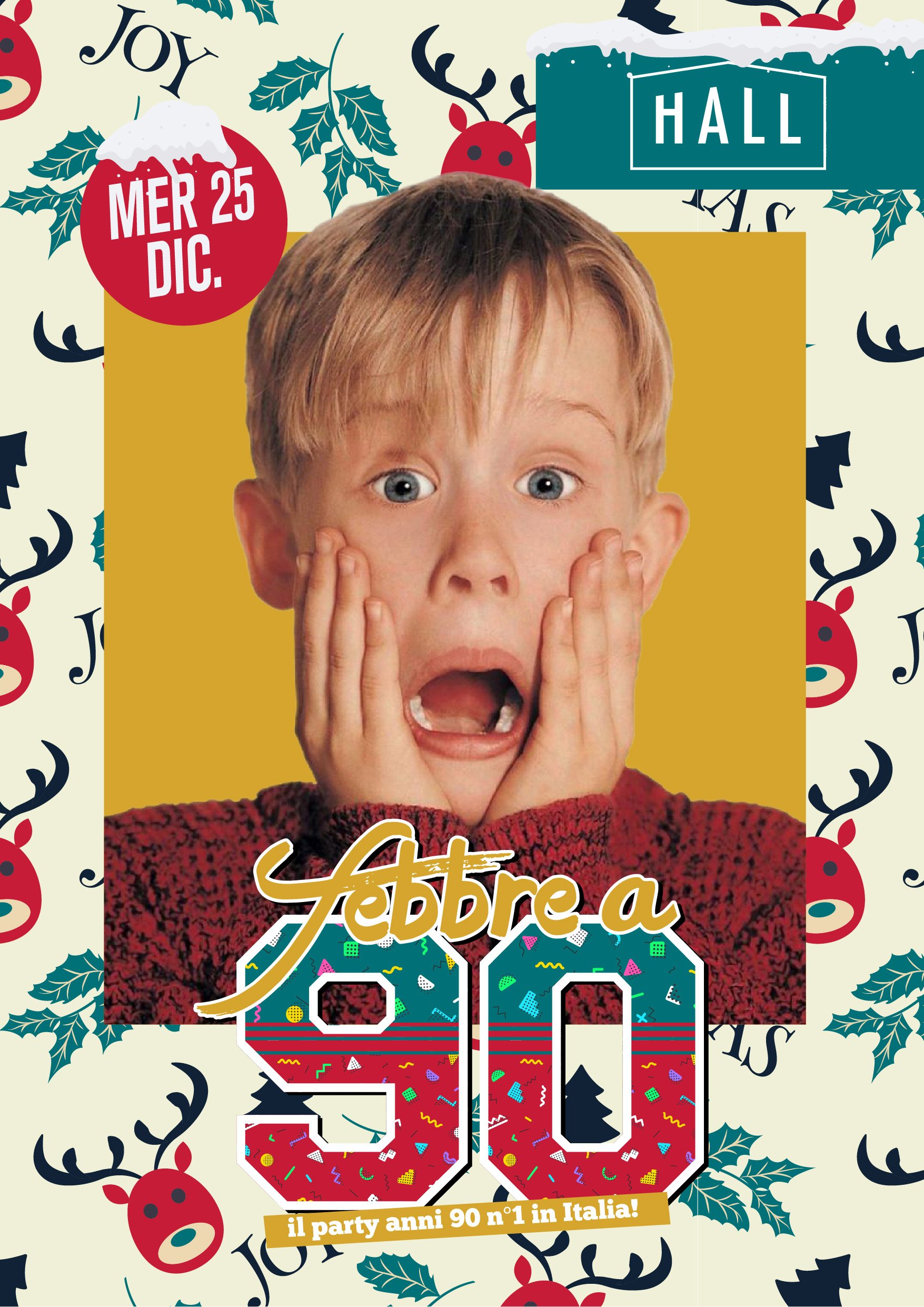 Febbre a 90 - 25 Dicembre 2019 - Hall Padova