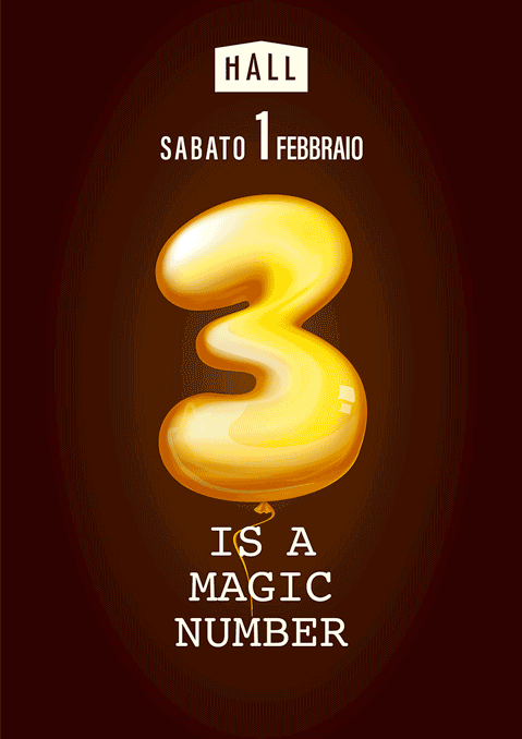 3 IS A MAGIC NUMBER - Hall Padova