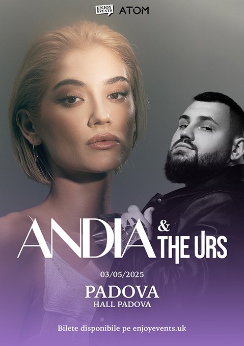 Andia & The Urs - 3 Maggio 2025 - Hall Padova